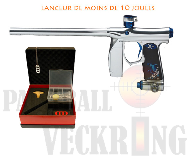 Invert Mini Silver polish Blue parts