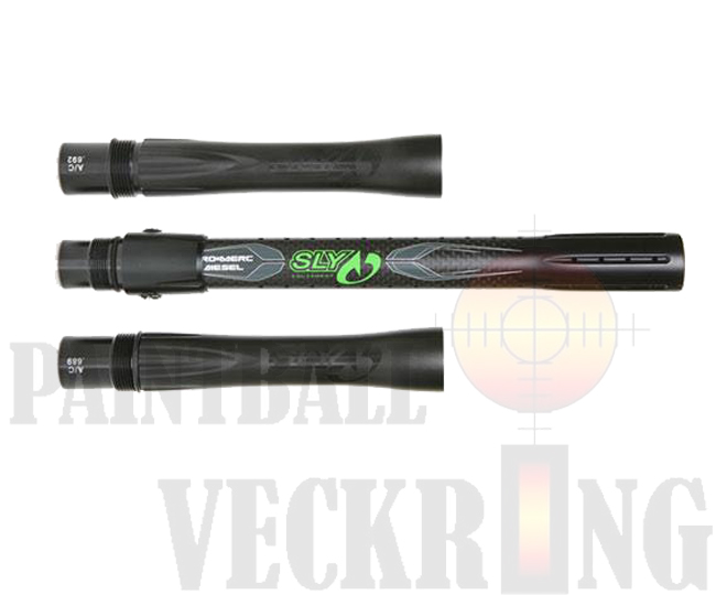 Canon carbone Sly Néon Vert 16 pouces Autococker